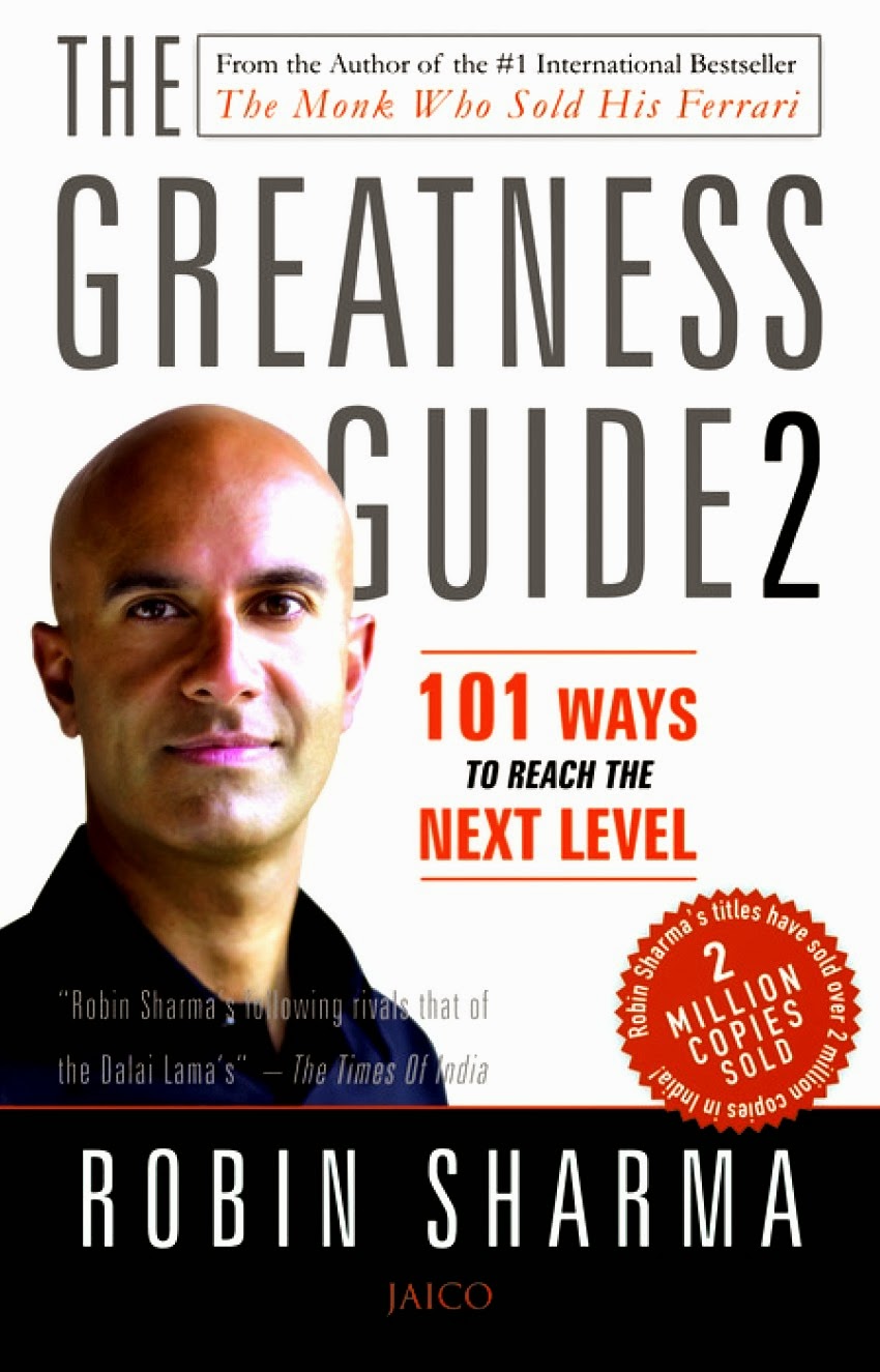 Books For Avid Readers: book 4 The Greatness Guide 2 by Robin Sharma