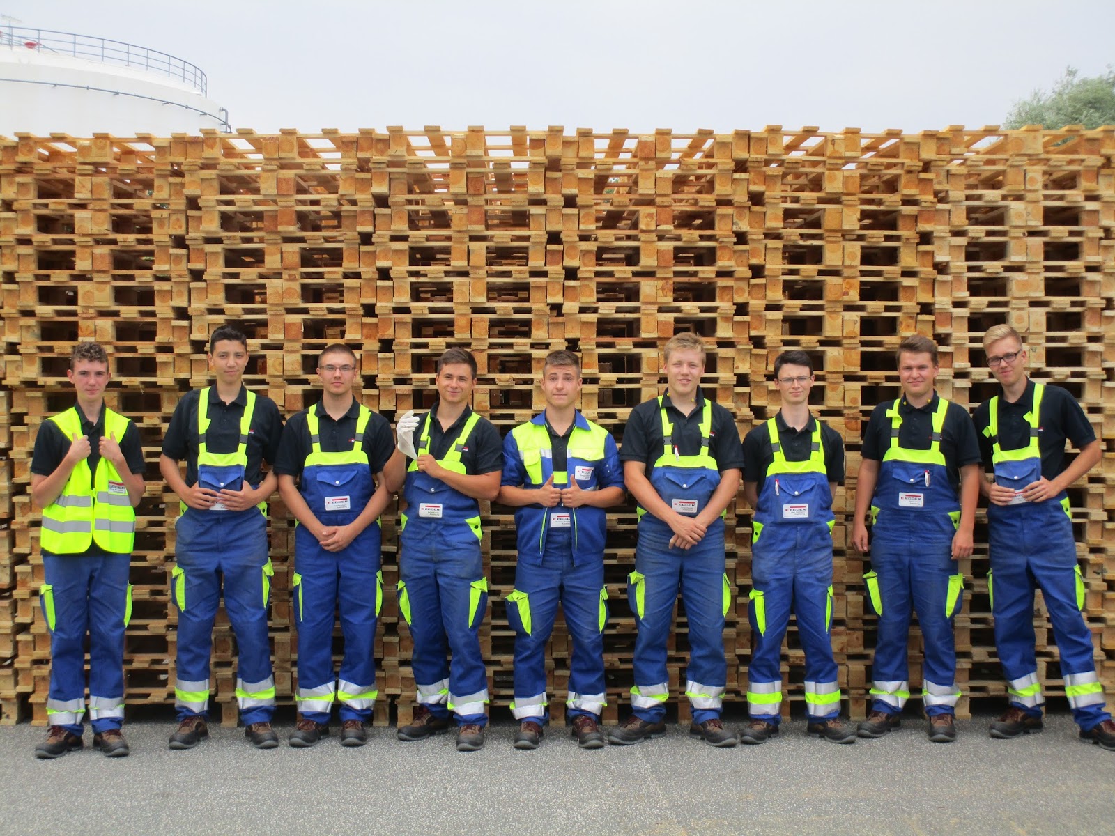 Neues Redaktionsteam am Standort Wismar - Ausbildung @ EGGER
