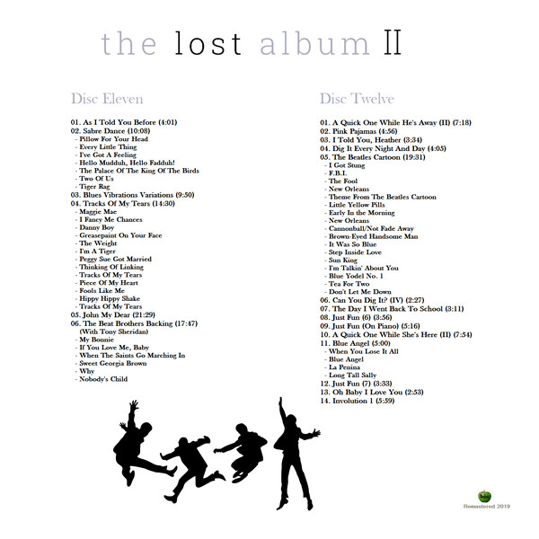 jfn Beatles Music & Memories: The Lost Album Box Set Bootleg Series ...