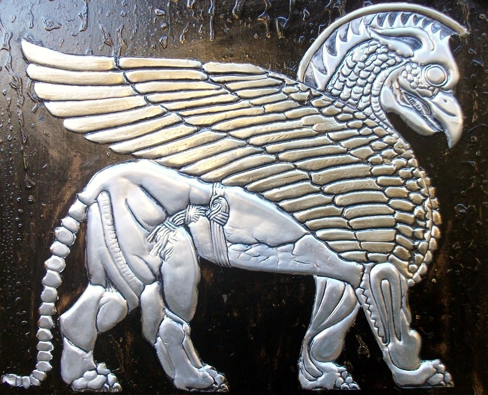 Cacaio Tavares - Atelier Arte Relevo em Metal - Brasil: Grifo