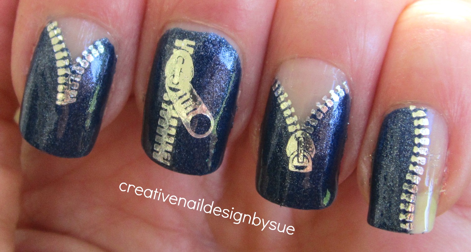 Creative Nail Design by Sue: KKCenterHk zipper water decals and indie haul