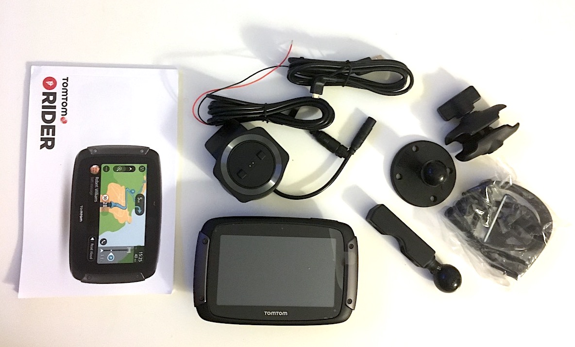 Accessori: Navigatore impermeabile per moto Tom Tom Rider 550