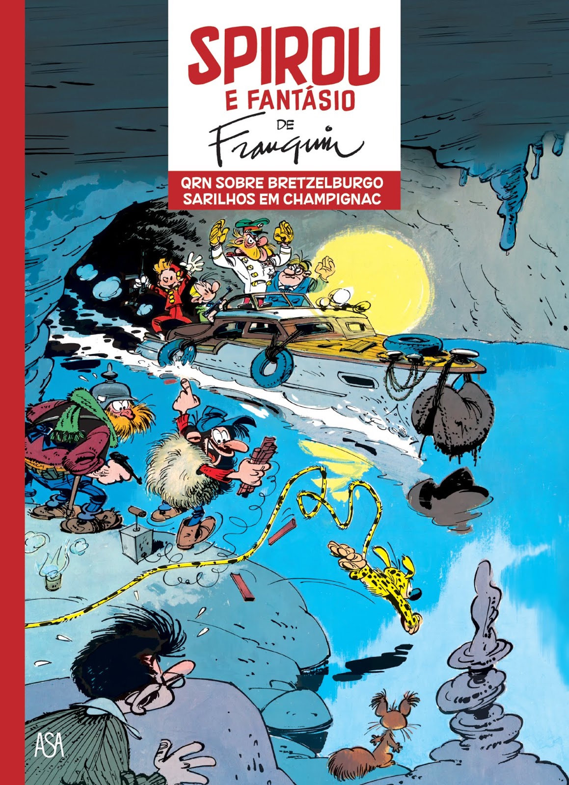 notas bedéfilas: A Colecção Spirou e Fantásio de Franquin está a chegar!