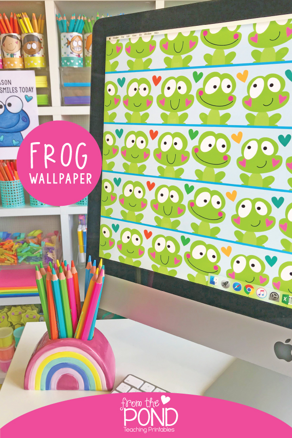 Funny Frogs Screen Wallpaper | From the Pond