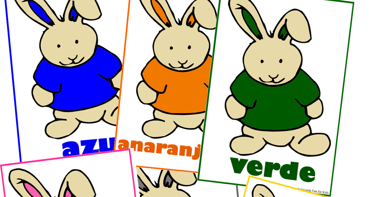 Music and Spanish Fun: 8 Fun ideas to use with "Spanish Fun Bunny Color ...