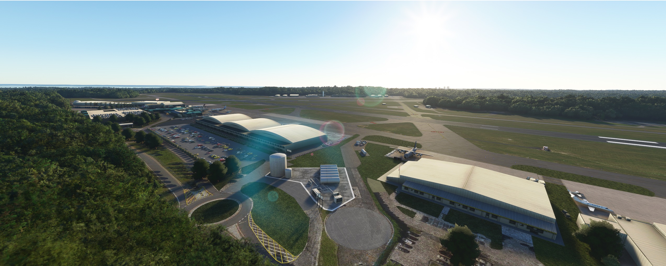 FSX, P3D, MSFS scenerybuilders.: KHPN Westchester County Airport MSFS