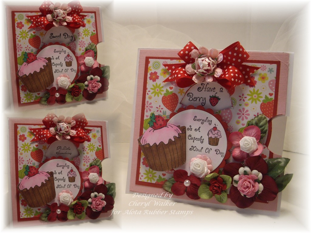 Sweeet Designs By Cheryl: 2 part Video & Another Spinning Wheel Card