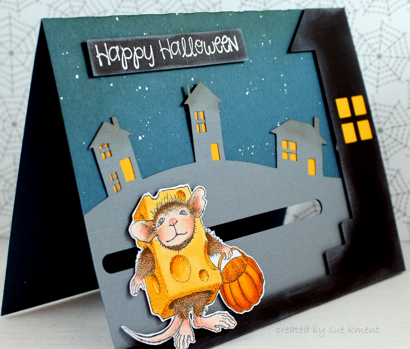 Sue's Stamping Stuff: House Mouse Monday Challenge #251 Halloween