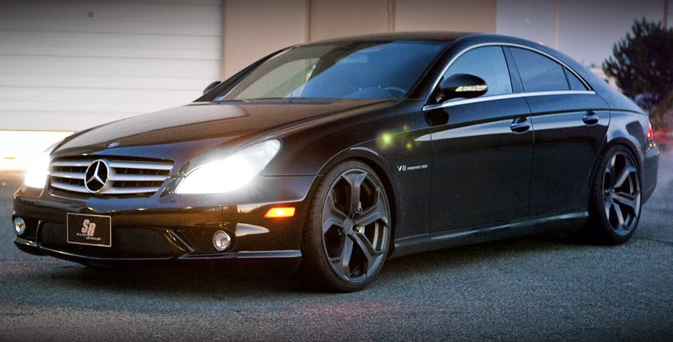 Lowered Mercedes CLS55 AMG on PUR TEN | SUPERCARS SHOW