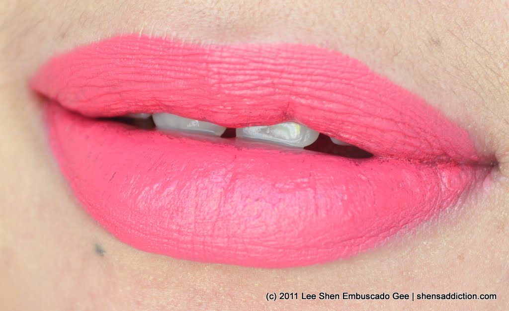 Lipstick Post: NYX Matte Lipstick in Angel - Shen's Addiction