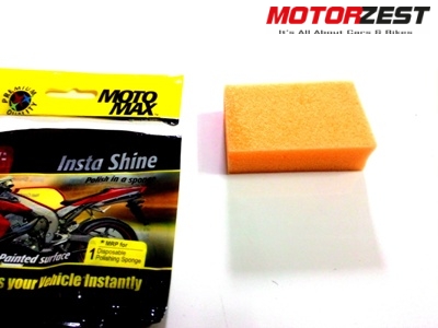 MotoMax Insta Shine Polish Sponge Review - MotorZest