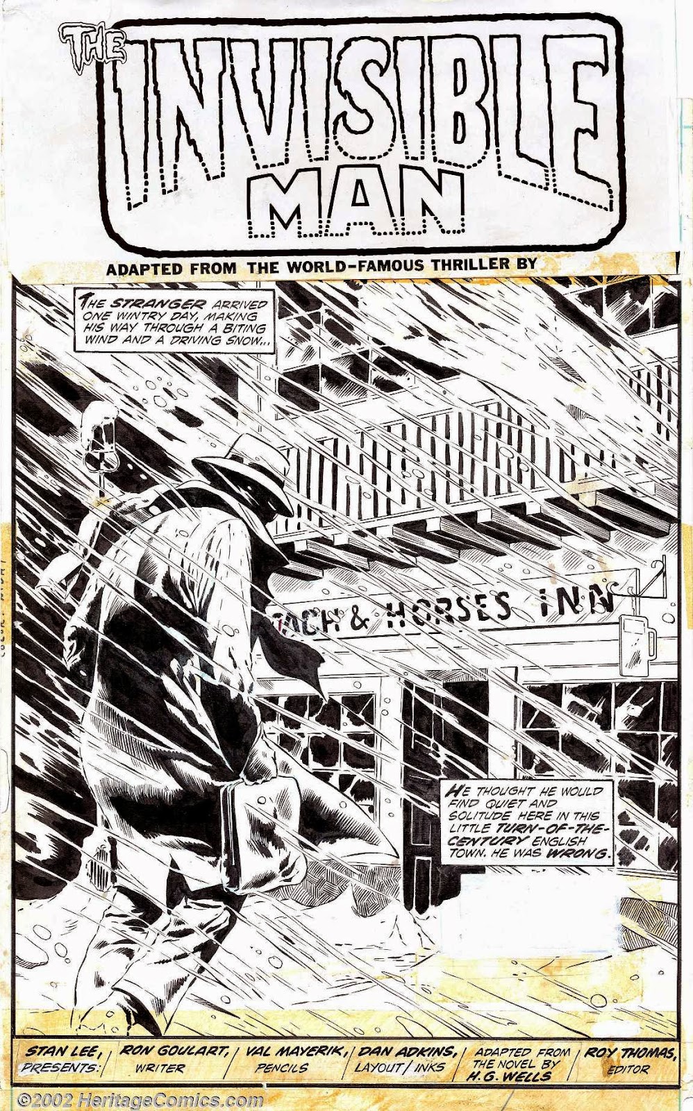 BEACH BUM COMICS : THE INVISIBLE MAN TERRORIZES COUNTRYSIDE