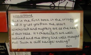 J A Brunning - Ribble Babel: Witherstone in Waterstones!