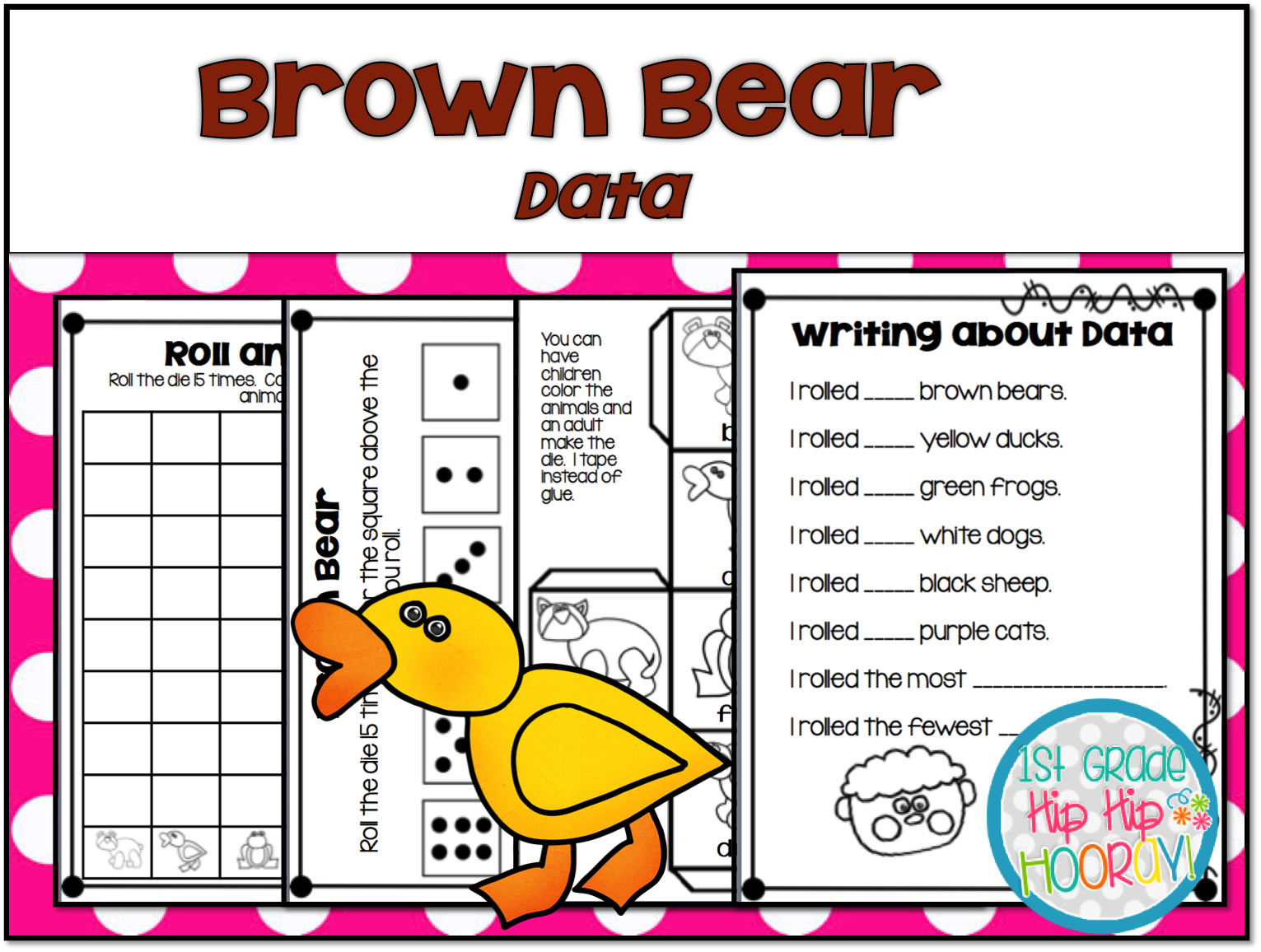1st Grade Hip Hip Hooray!: Brown Bear...Crafts and Activities!