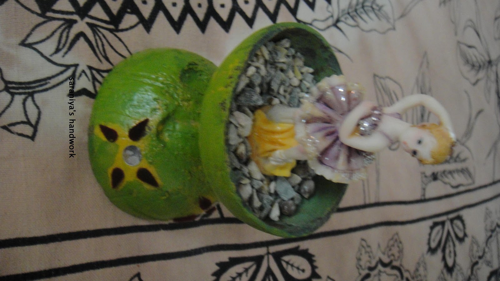 saranya's handwork: COCONUT SHELL