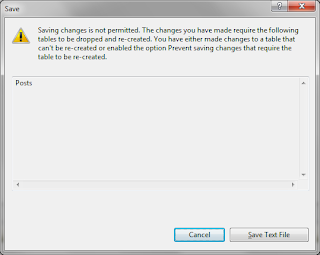 SQL Tutorials: Saving changes is not permitted in SQL 2008 Management ...