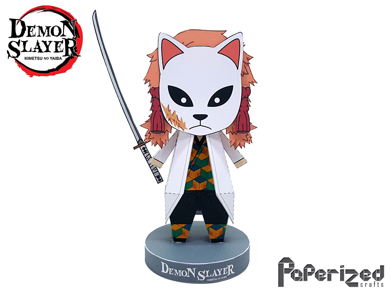 Demon Slayer: Sabito Papercraft | Paperized Crafts