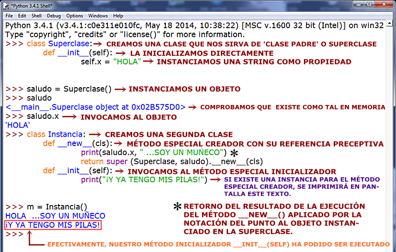 APRENDER A PROGRAMAR CON PYTHON: MÉTODOS ESPECIALES