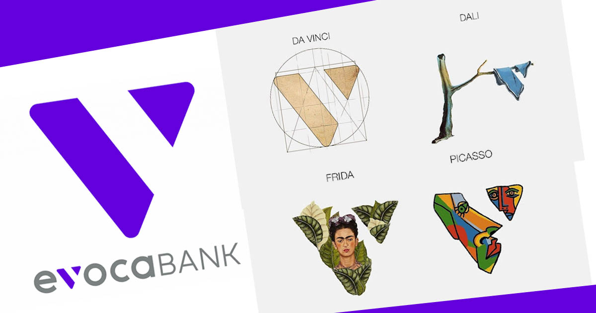 12 Logo Evoca Bank Diserikan Dengan Pelbagai Elemen Gaya Seni Terkenal