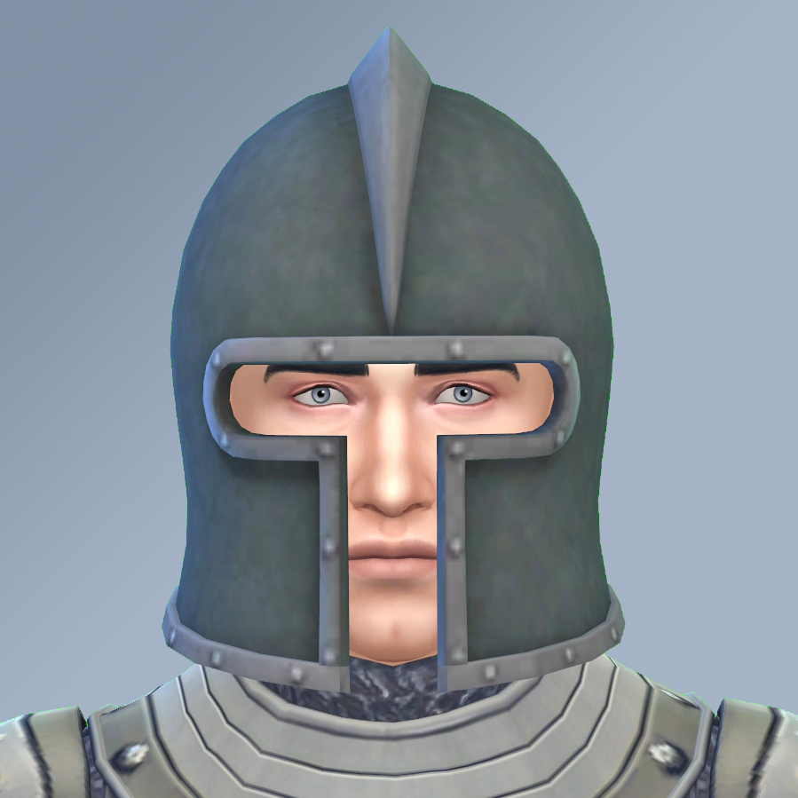 TS4: SIMS MEDIEVAL HELMET FOR SIMS 4 - CONVERSION | History Lover's ...