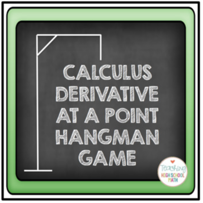 Fun Calculus AP Activities | Teaching High School Math