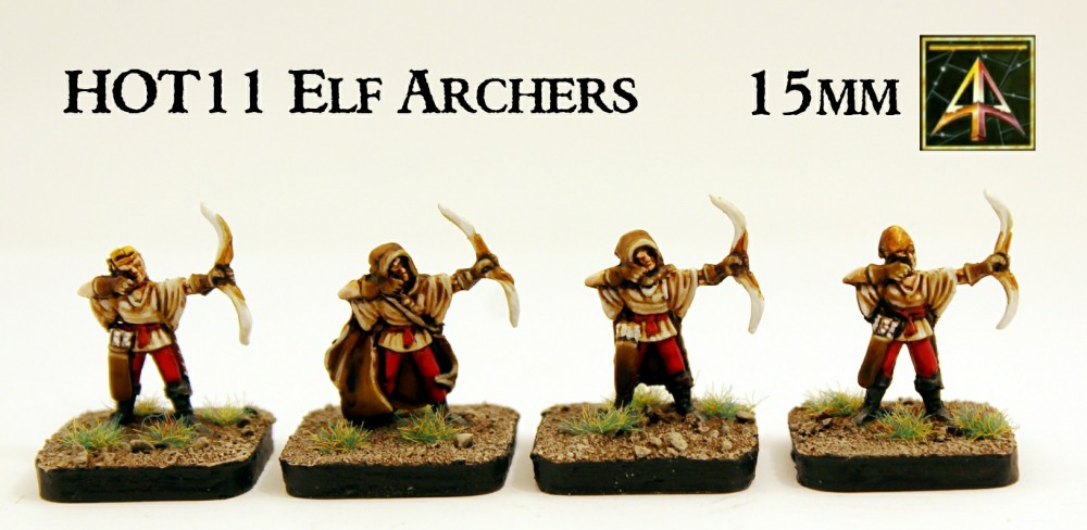 Alternative Armies: Twenty Five new 15mm Elves added to the HOT Range