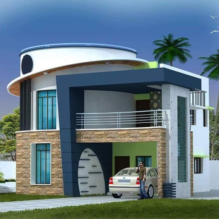 CIVIL ENGINEERING IMAGES: Beautiful Front Elevation Design samples ...