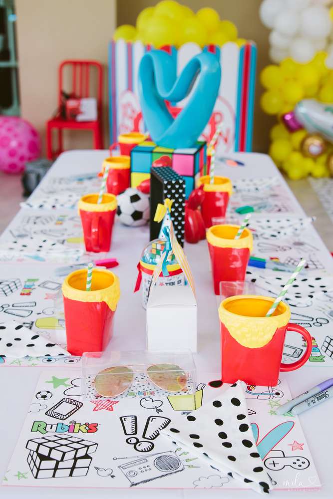 Ideas para Fiesta de Cubo Rubik