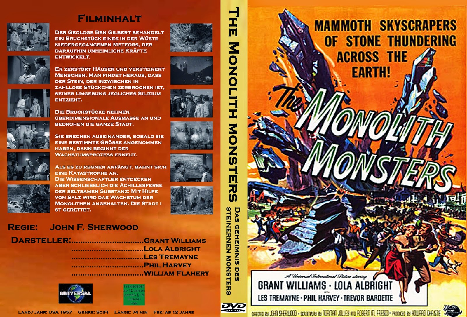 SPACE MONSTER: THE MONOLITH MONSTERS aka RASTROS DO ESPAÇO- 1957