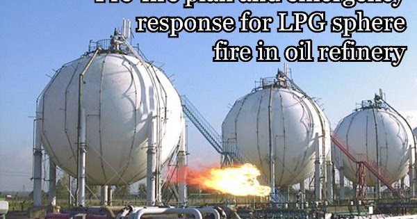 Pre-fire plan and emergency response for LPG sphere fire in oil ...