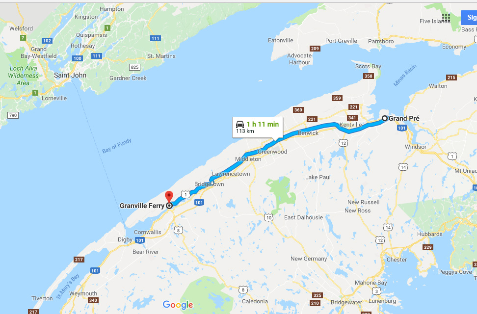 Doreen and Laura's Excellent Adventure: Nova Scotia - Granville Ferry