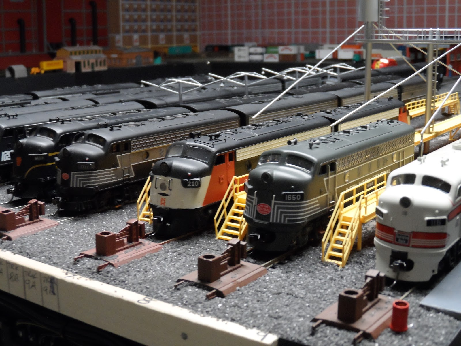 New York Central Train Layout: Celebrating 80 Years of EMD F Units