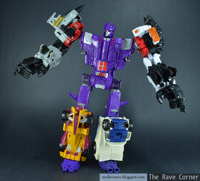 The Rave Corner: Transformers Generations Combiner Wars Galvatronus Review