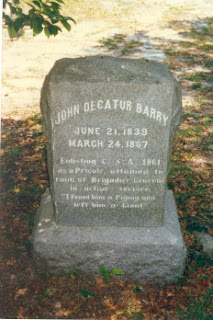 Tim Kent's Civil War tales: John Decatur Barry: The man who destroyed a ...