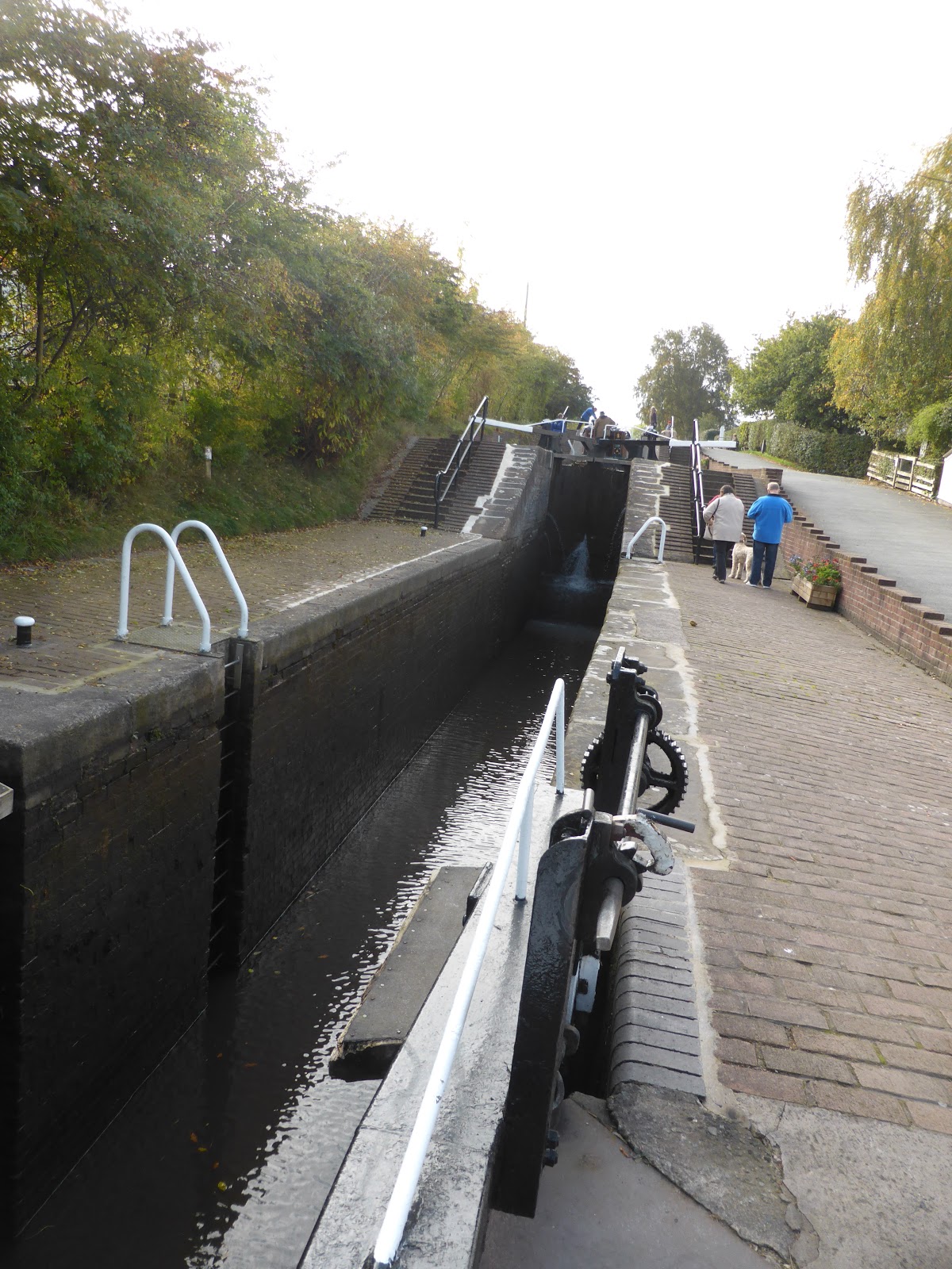 Narrowboat Chalkhill Blue - Locks: Locks: Llangollen Canal