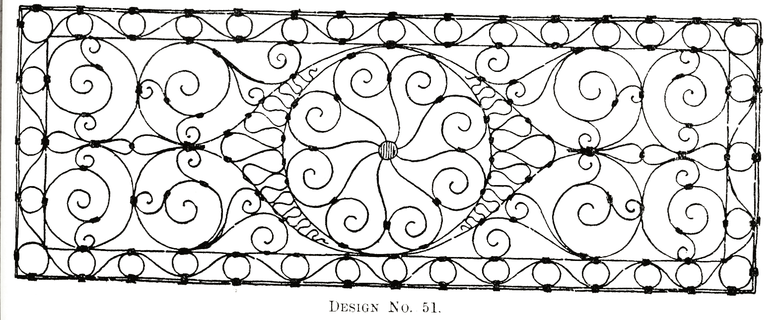 Digital Two for Tuesday: Iron Work Patterns