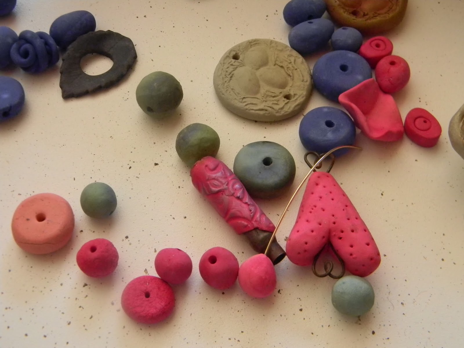 Artistic Endeavors 101: Workbench Wednesday: Polymer Bead Finishes