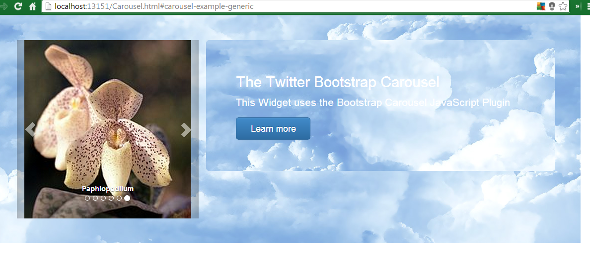The Aspnet Mvc Club Step By Step How To Use The Carousel Widget Of The Twitter Bootstrap In Mvc