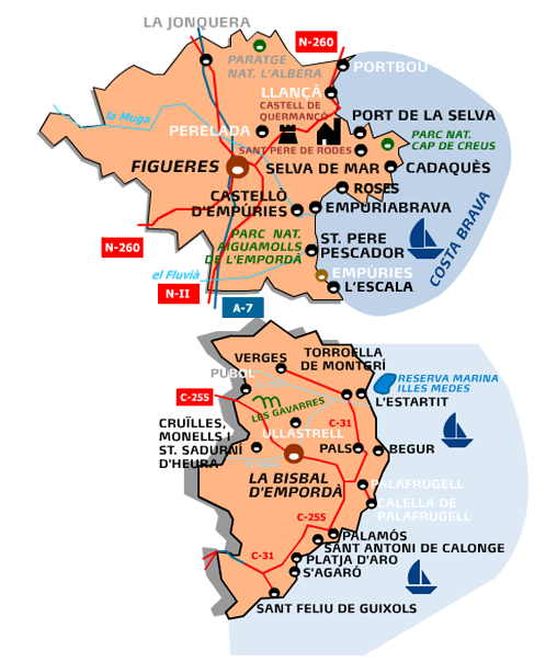 Quatre dies per l'Empordà ~ km369 | Viatges, rutes i llocs a descobrir ...