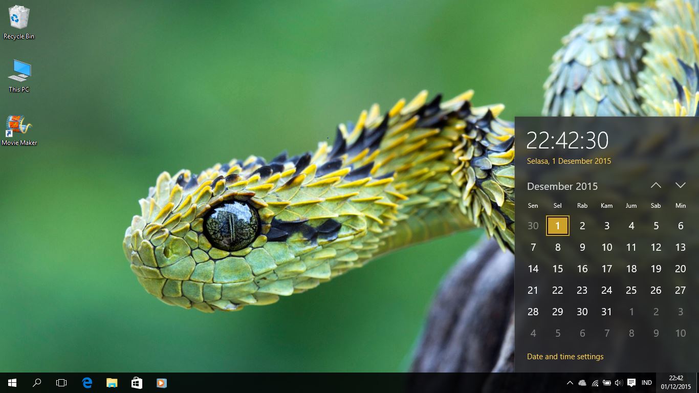 Snakes Theme For Windows 7/8/8.1 And 10 - Save Themes