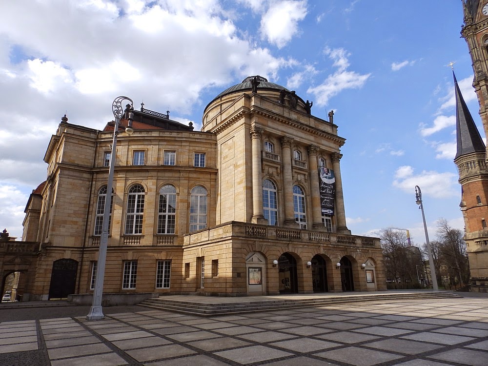 Das Chemnitzer Opernhaus - Europa-Urlauber