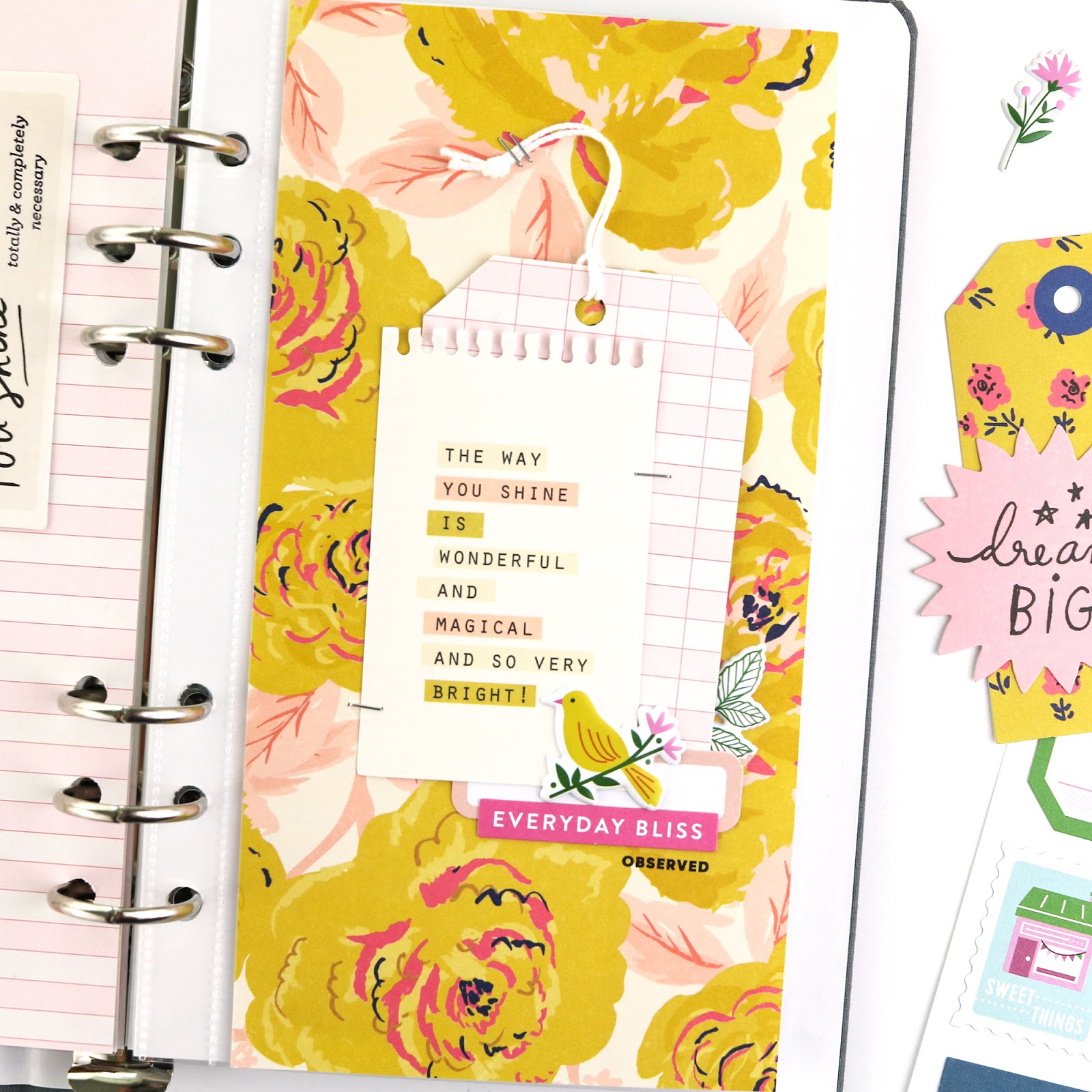 Hey Marsha Makes: Life Crafted Layout | Citrus Twist Kits