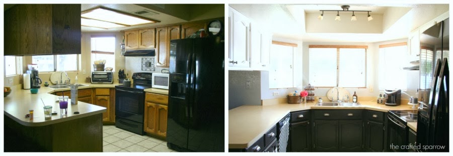 Kitchen Redo {in progress} - The Crafted Sparrow