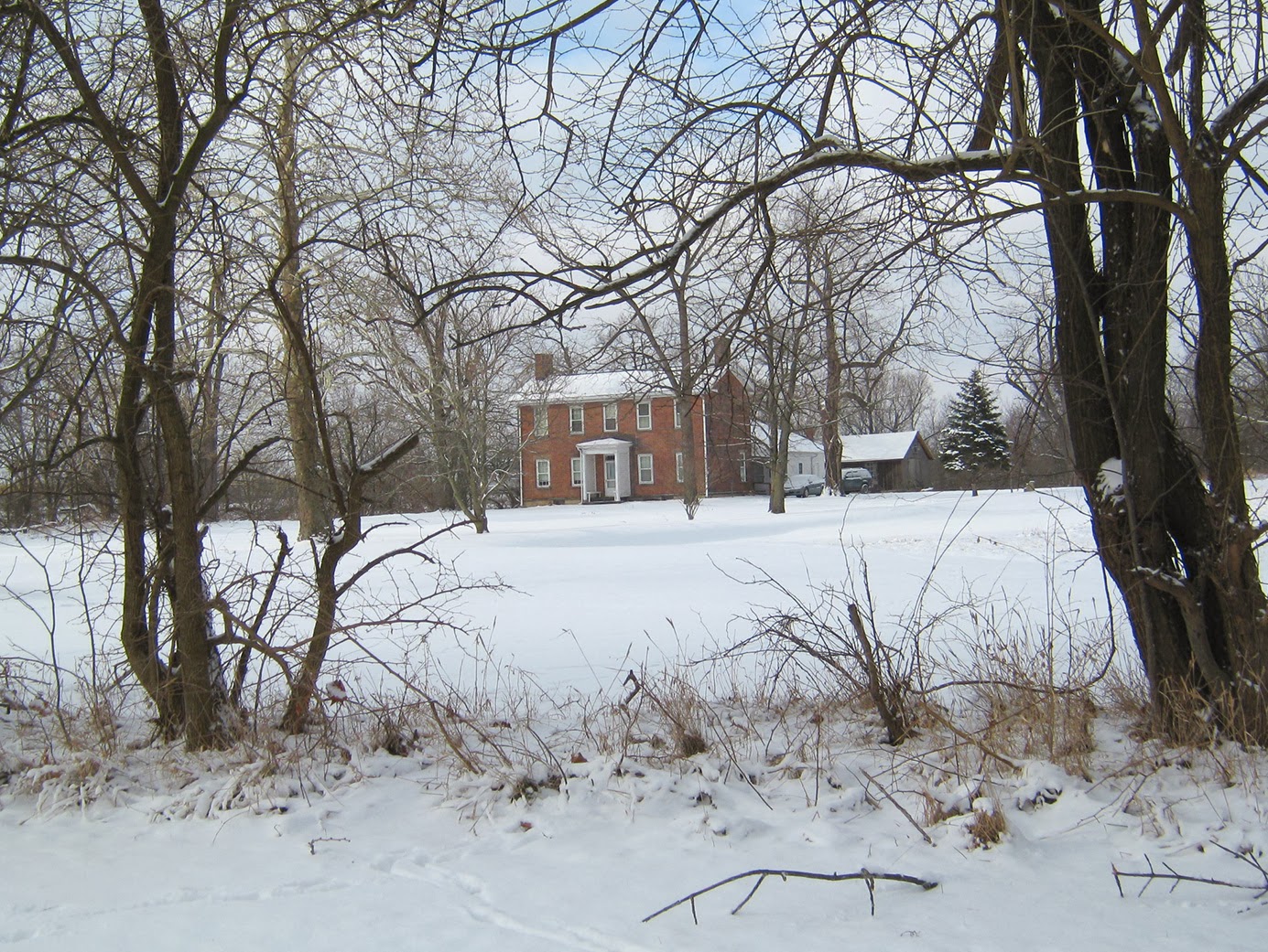 Brady's Bunch of Lorain County Nostalgia: Sheffield in Winter