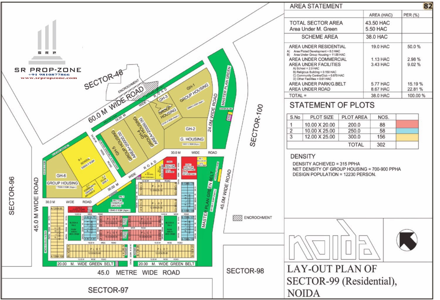 Layout Plan of Noida Sector-99 Residential HD Map ~ Industry Seller Layout Plan of Noida Sector-99 Residential HD Map ~ Industry Seller
