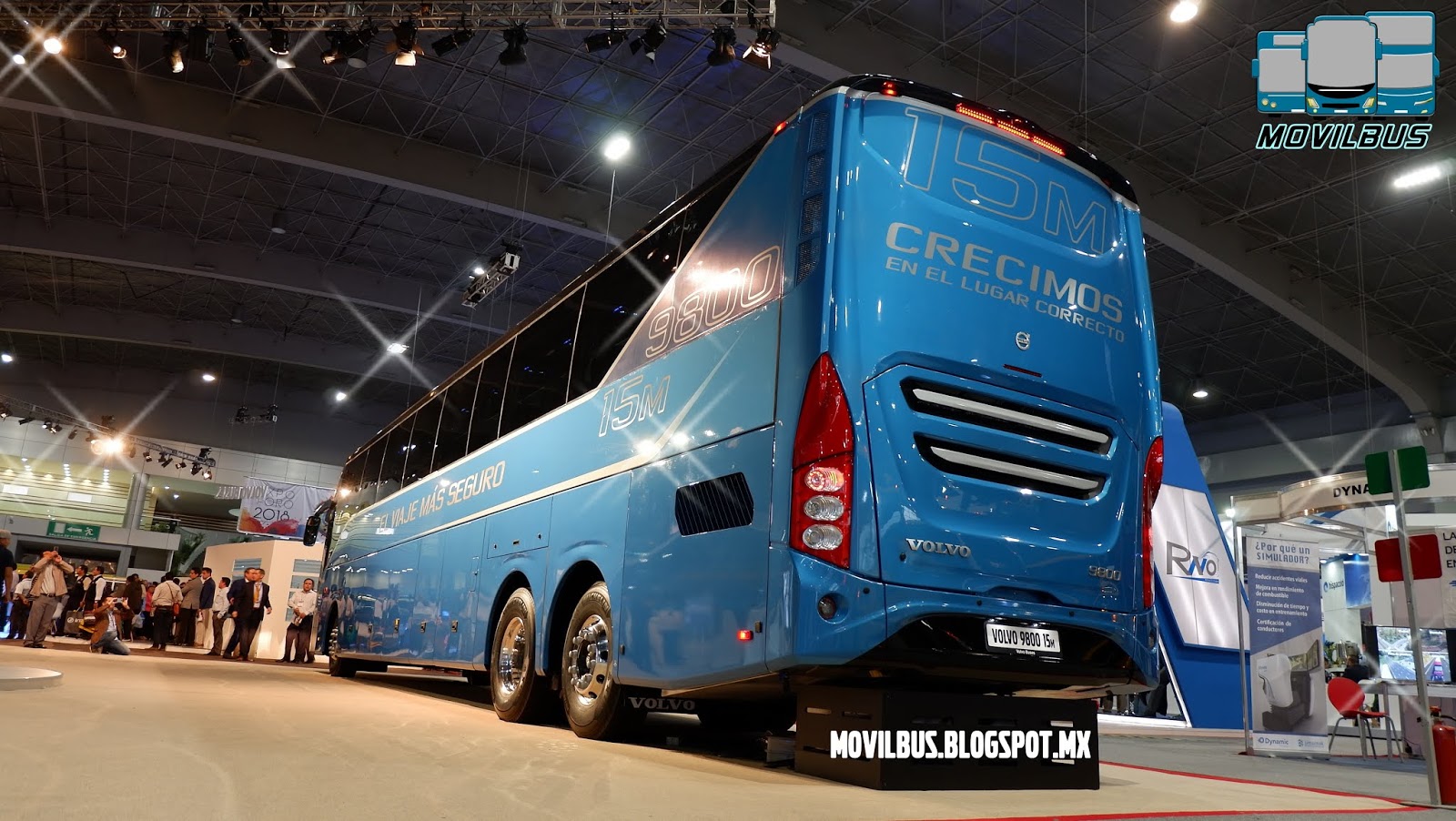 VOLVO 9800 de 15 metros, mayor capacidad, mayor lujo