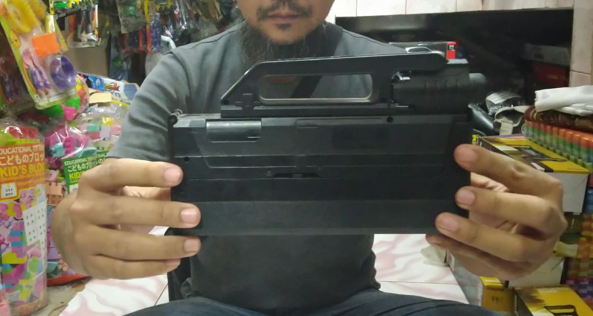 Review Mainan Airsoft Gun Spring Magpul Fmg 9 Lipat (1 X Kokang 1 X ...