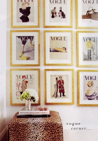 Magazine cover wall - idatila