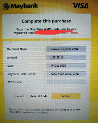 Cara Nak Tukar No Phone Untuk MSOS Code Maybank