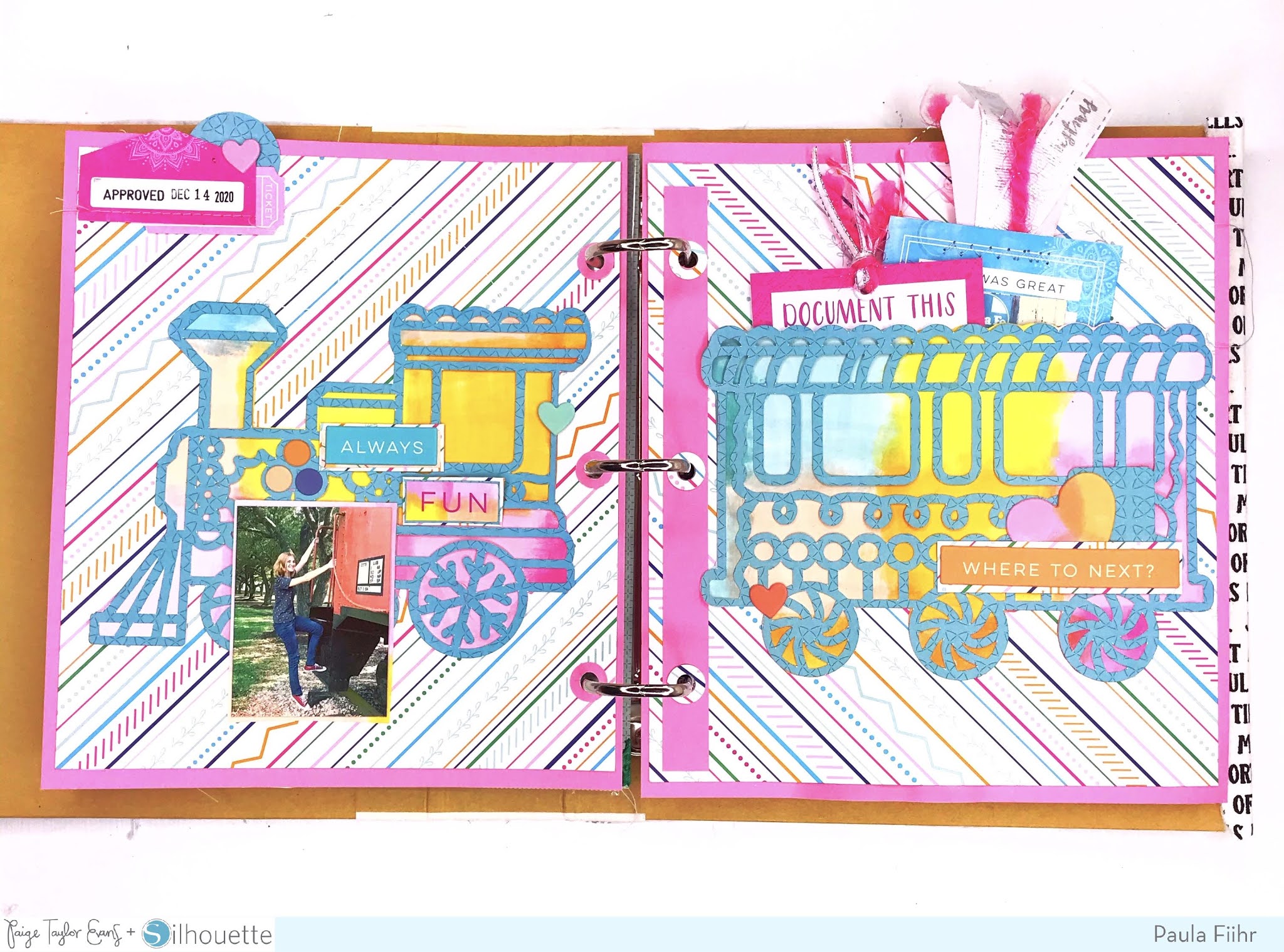 Train Layout by Paula Fiihr | Paige Taylor Evans